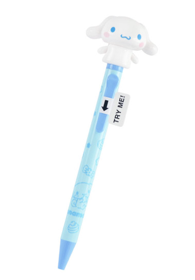 SANRIO ORIGINAL CINNAMOROLL BYE BYE ACTION MASCOT BALLPOINT PEN – I ...