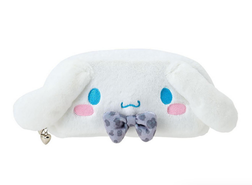SANRIO ORIGINAL CINNAMOROLL FLUFFY PLUSH PEN CASE MONTONE ANIMAL – I ...