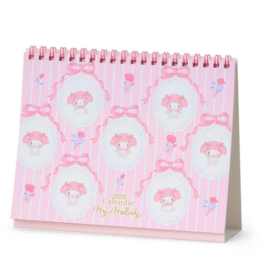 SANRIO ORIGINAL MY MELODY RING CALENDAR 2026 – I Love My Kitty Shop