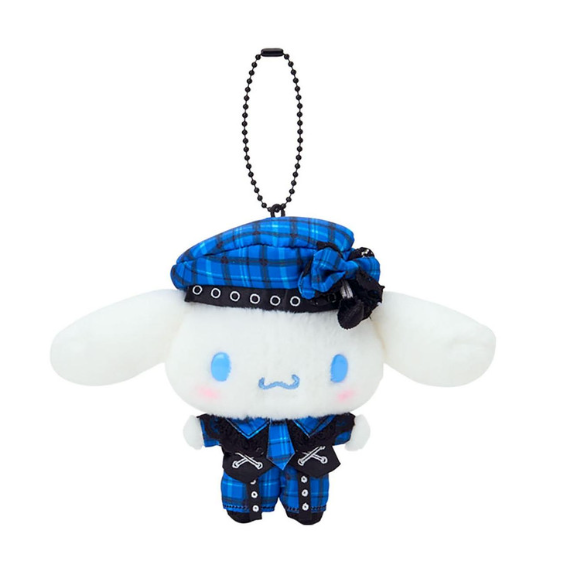 SANRIO ORIGINAL CINNAMOROLL MASCOT HOLDER SWEET ROCK 'N'CHECK GINGHAM ...