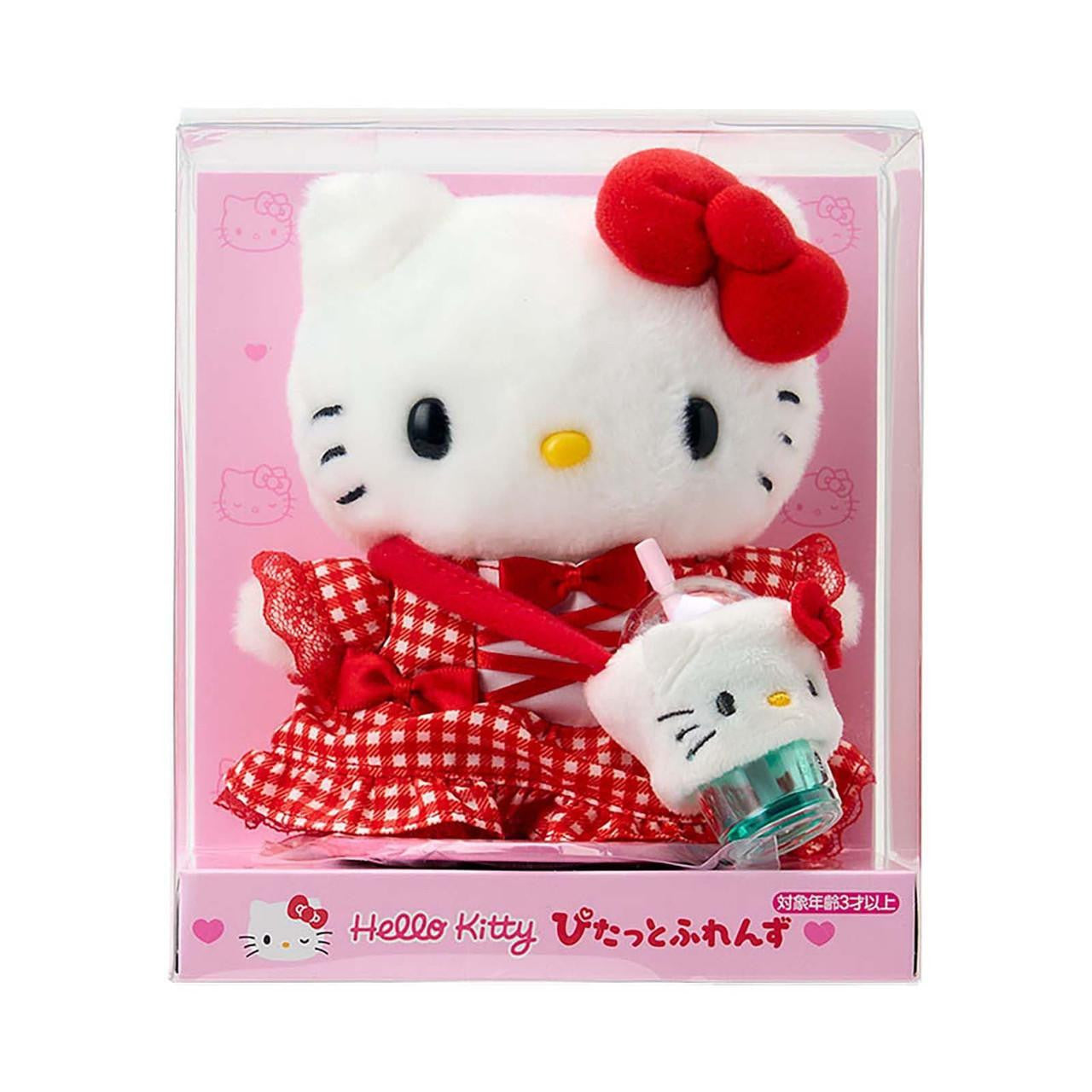 SANRIO ORIGINAL HELLO KITTY STARTER NUIDOORI DOLL SET PITTATO FRIENDS ...