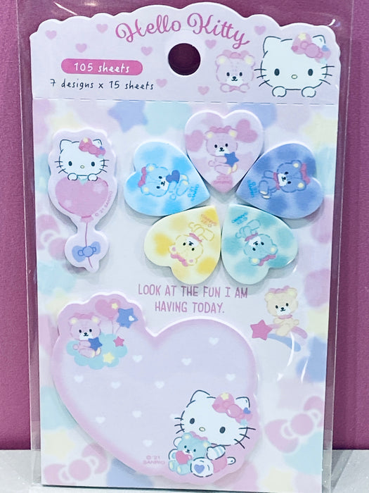 SANRIO HELLO KITTY STICKY NOTES MARKING CN — I Love My Kitty Shop